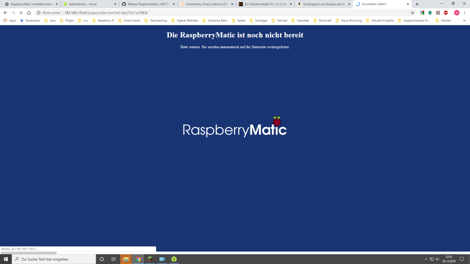 RaspberryMatic - Installation und Test - Hobbyblogging