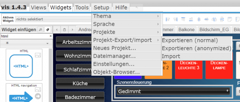 Die besten ioBroker VIS Vorlagen - Hobbyblogging
