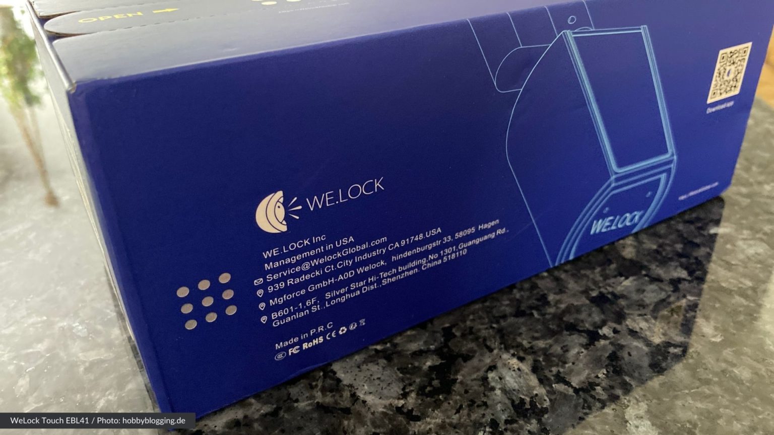 WeLock Touch 41: Das smarte Türschloss im Praxis-Check - Hobbyblogging