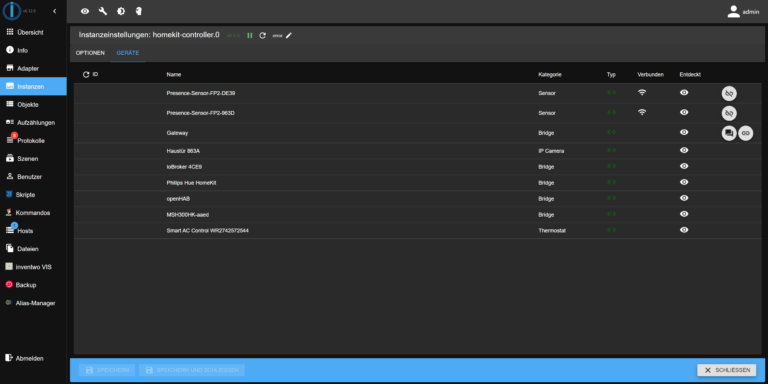 ioBroker als HomeKit Controller - Hobbyblogging ioBroker als HomeKit Controller - Hobbyblogging