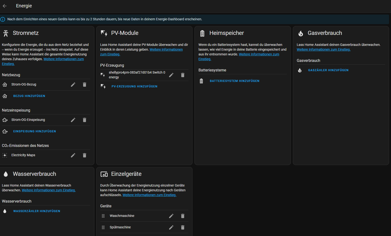 Energiemanagement in Home Assistant - Hobbyblogging